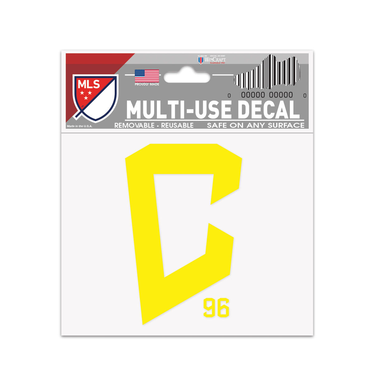 Columbus Crew Yellow Icon Decal 3"x4" – Columbus Soccer Shop